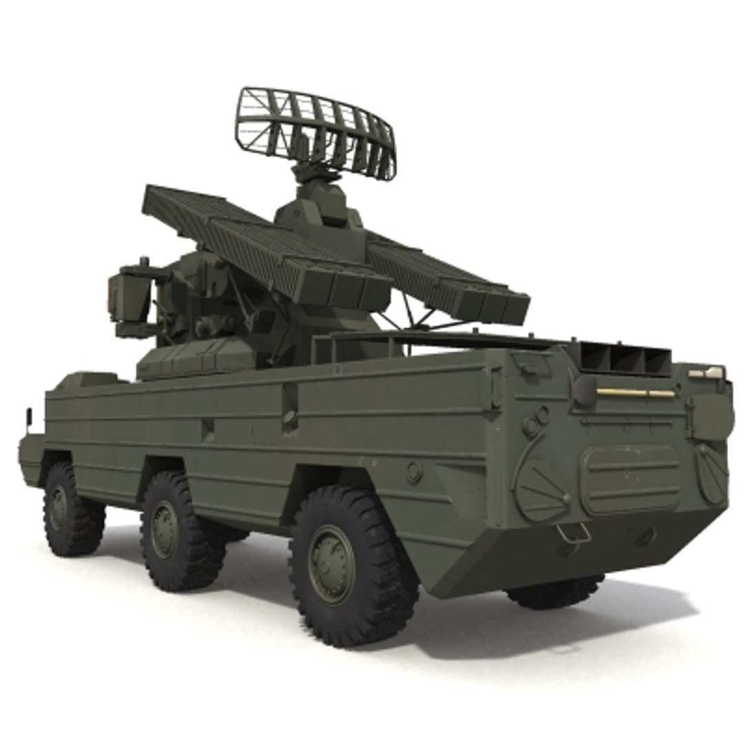 Sa8 Military Vehicle 3d Obj