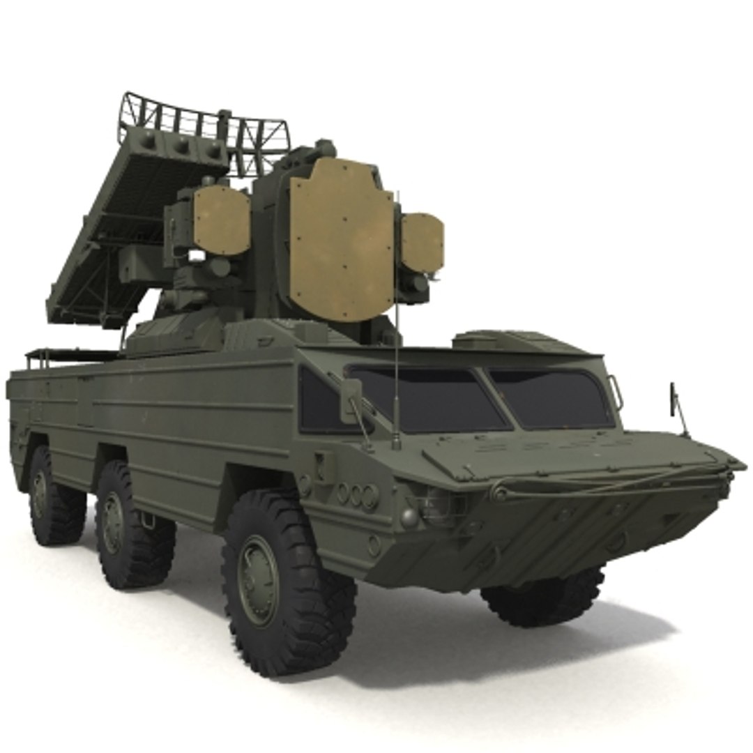 Sa8 Military Vehicle 3d Obj