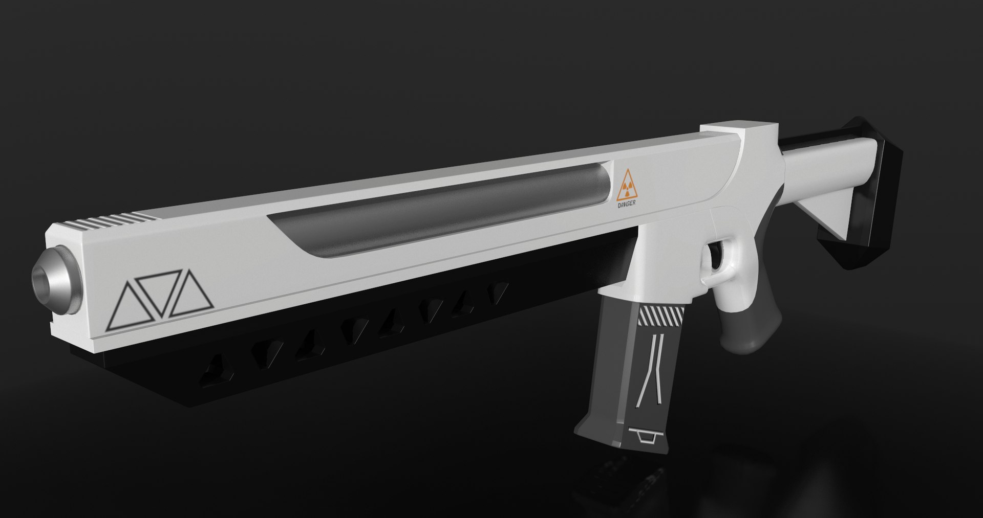 Science Fiction Assault Rifle Model - TurboSquid 1452856