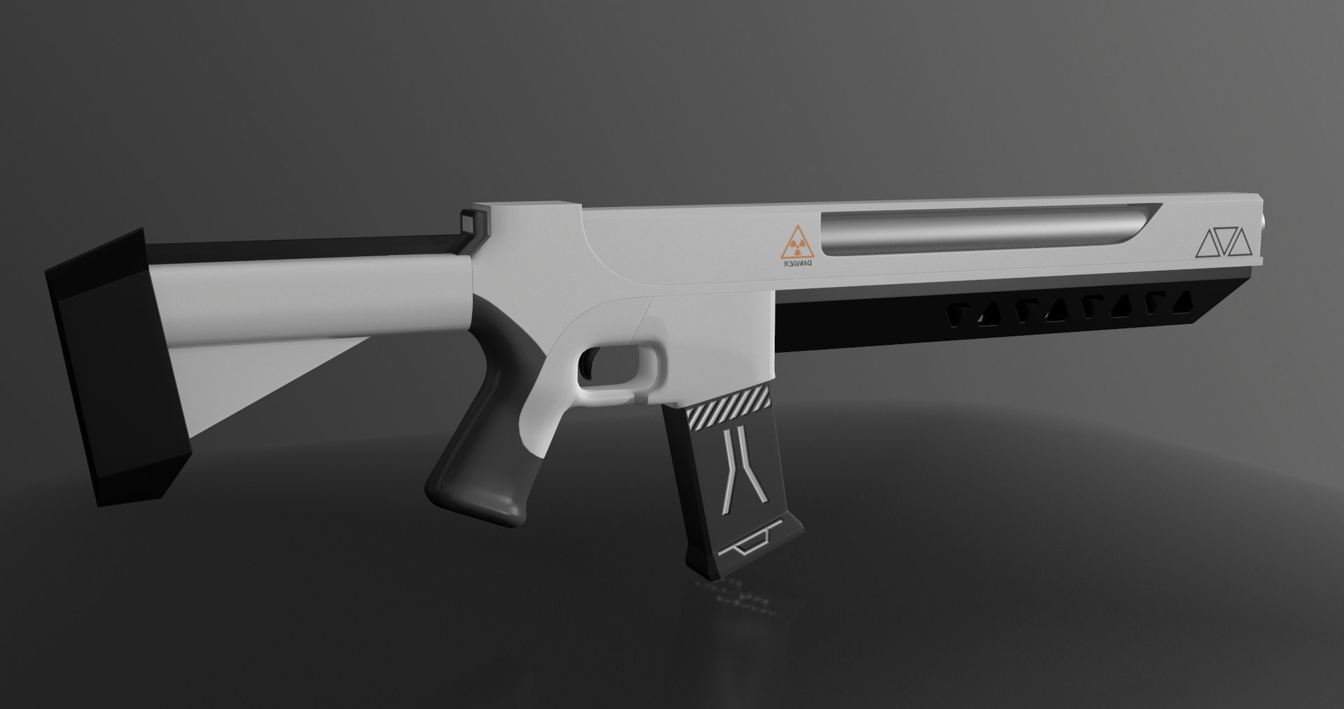 Science Fiction Assault Rifle Model - TurboSquid 1452856