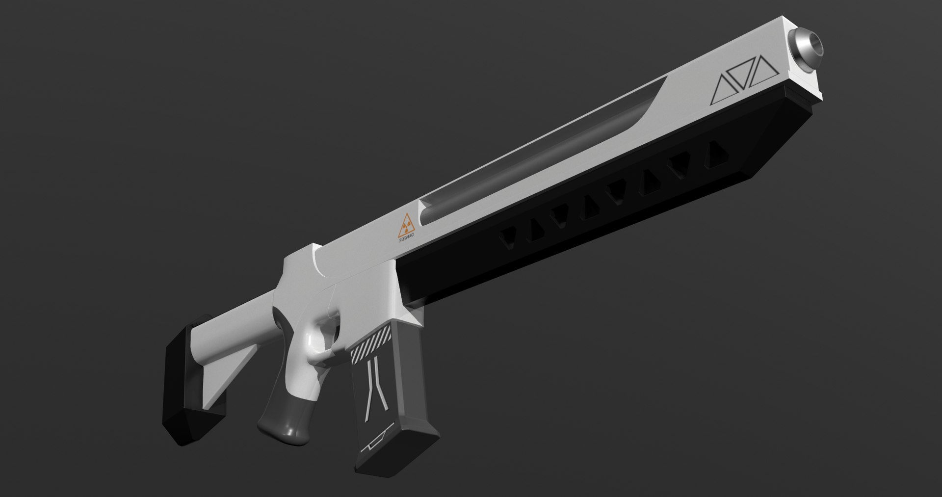 Science Fiction Assault Rifle Model - TurboSquid 1452856