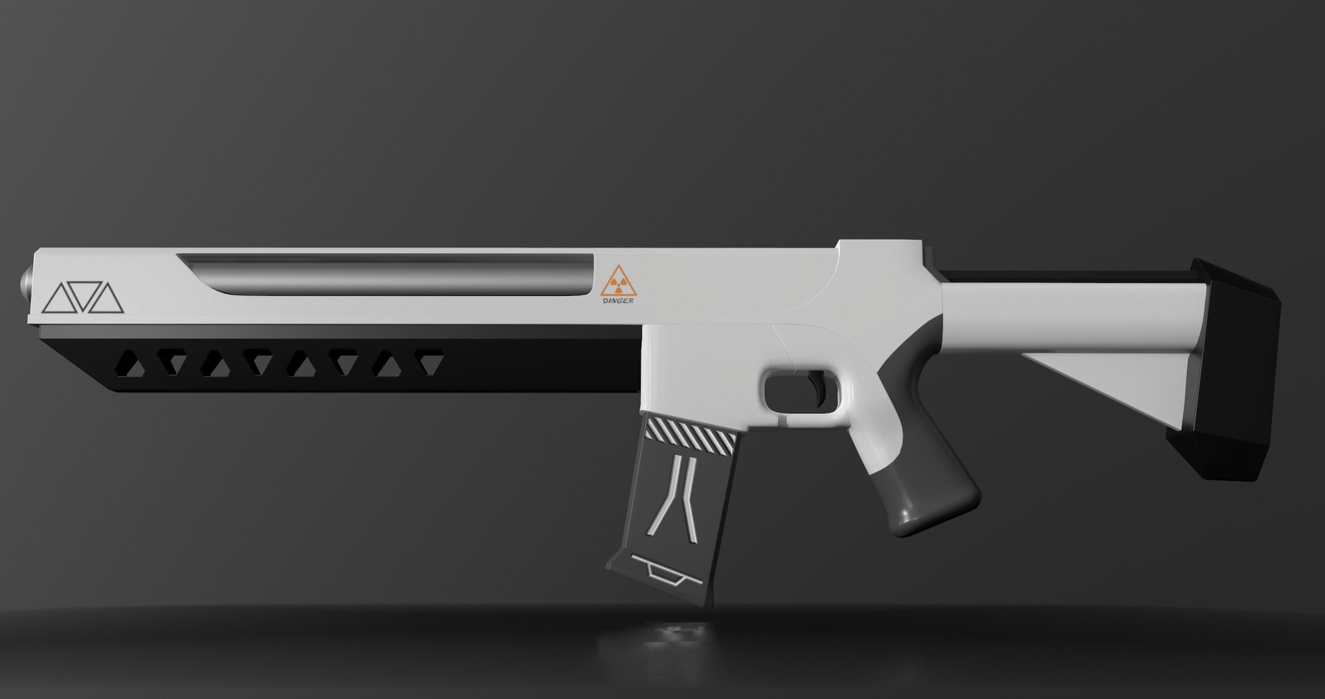 Science Fiction Assault Rifle Model - TurboSquid 1452856