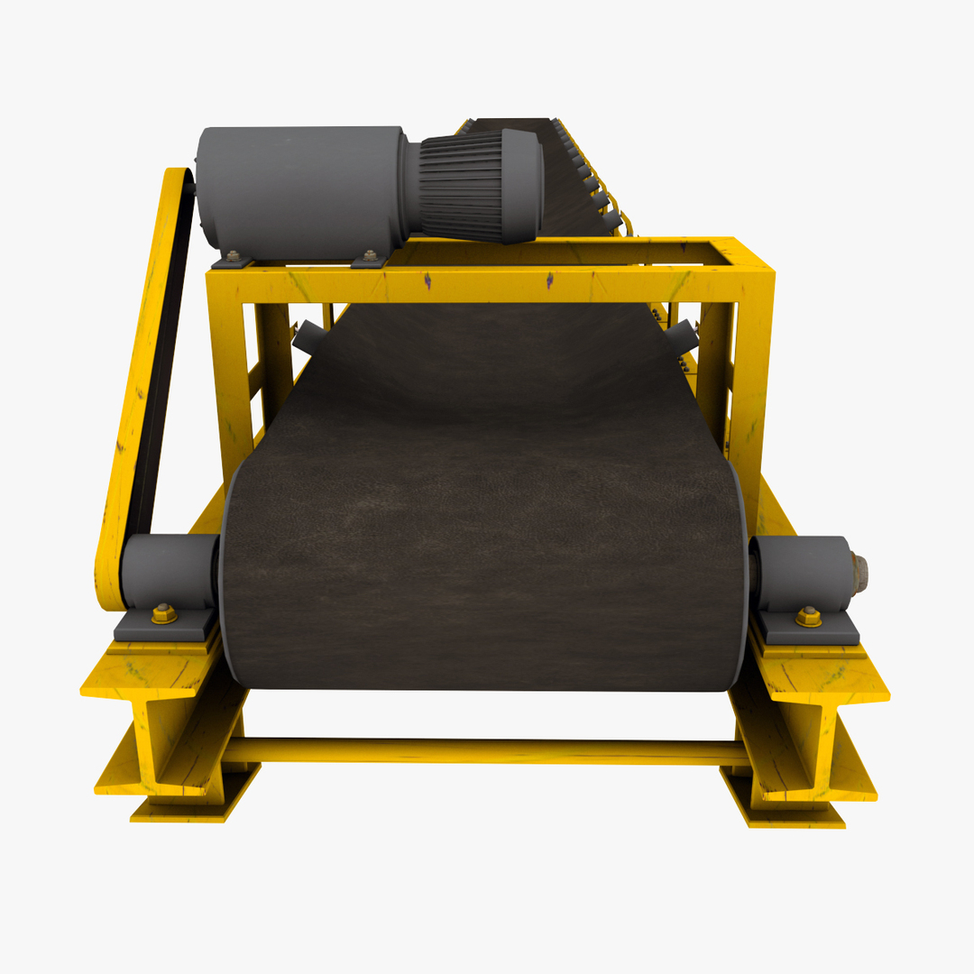 3d conveyor belt model