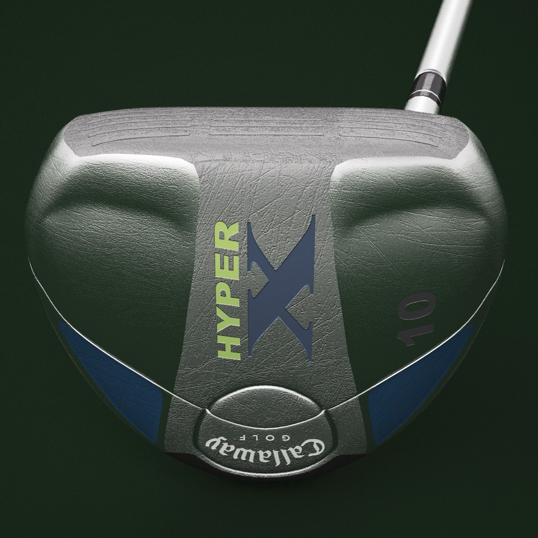 3d Golf Callaway Hyper X Model