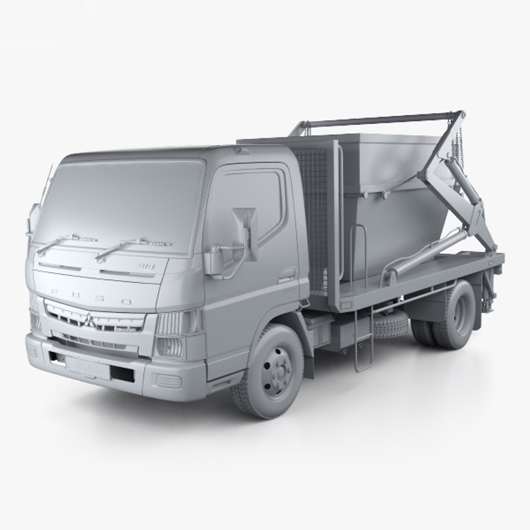 Mitsubishi fuso canter 3D model - TurboSquid 1466292