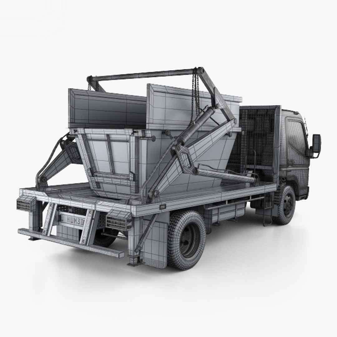Mitsubishi fuso canter 3D model - TurboSquid 1466292