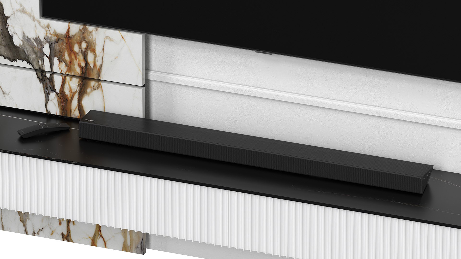 Wall With TV 043 Model - TurboSquid 1923344