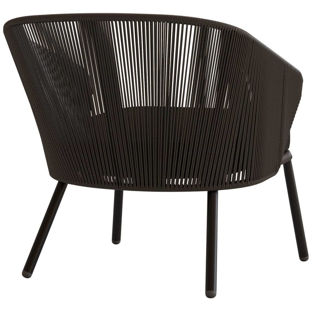 Coco Republic Paros Outdoor Lounge Chair Model - TurboSquid 2184237