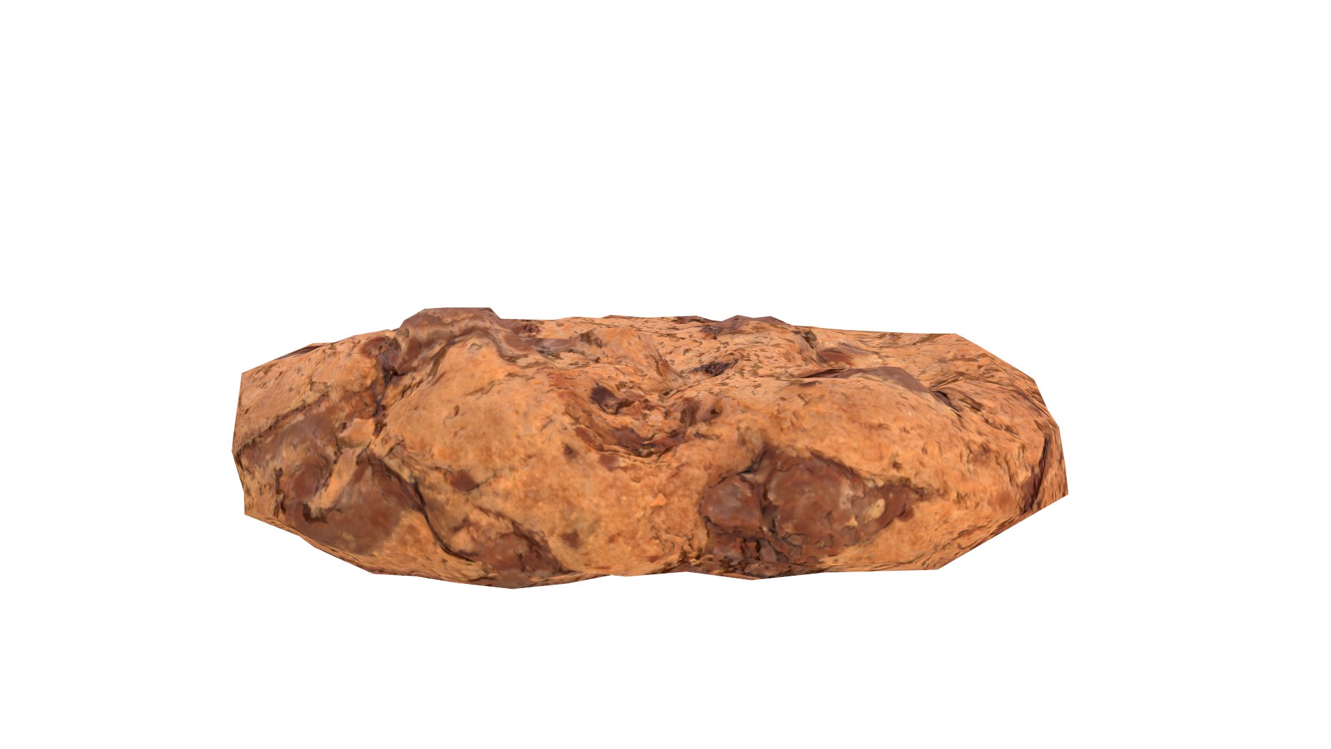 Chocolate Chip Cookie AR VR PBR Lowpoly with game ready 3d Model 3D ...