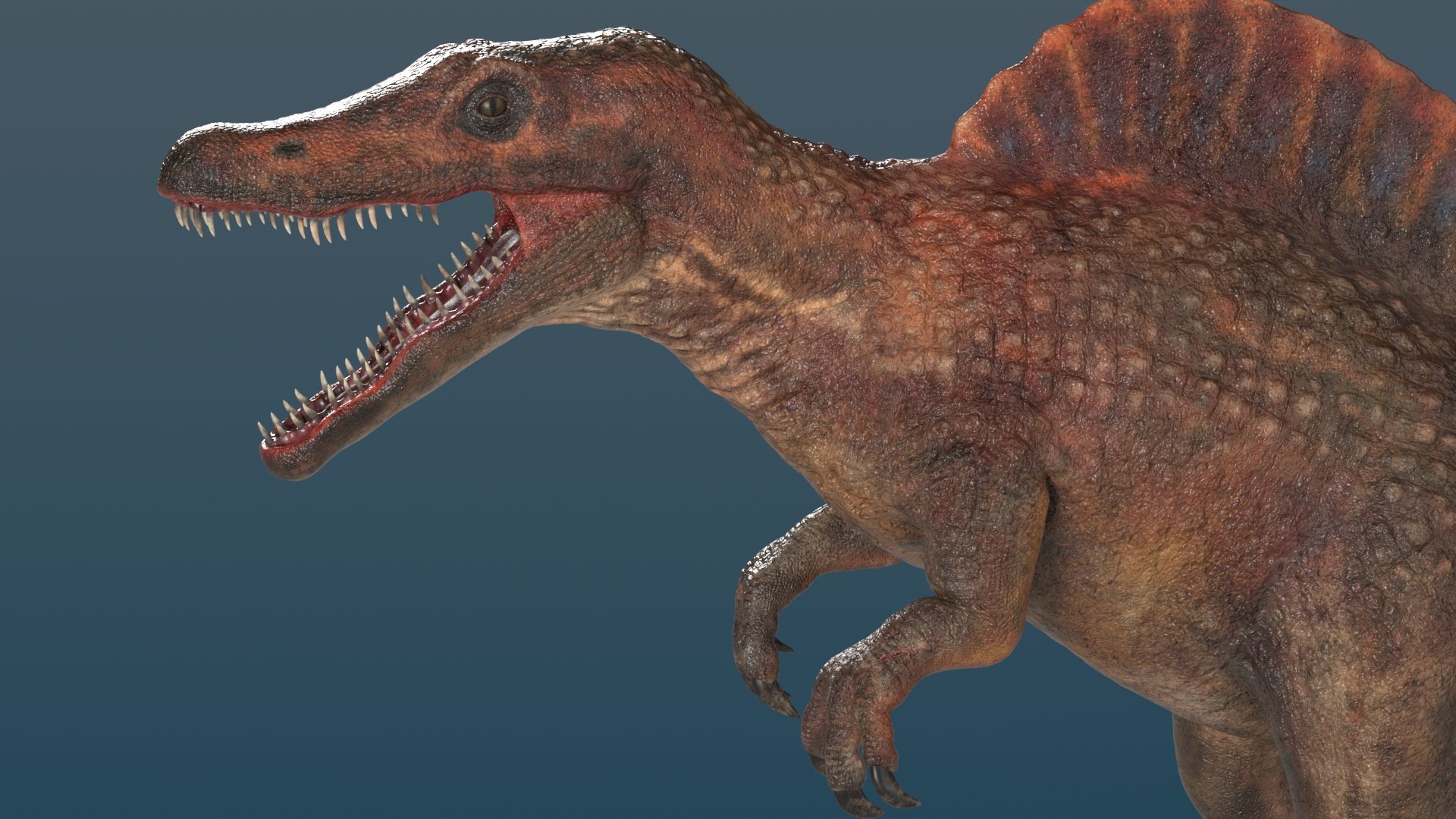 3D Spinosaurus 3D Model - TurboSquid 2120273