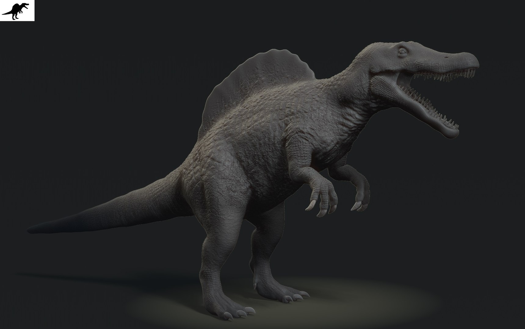 3D Spinosaurus 3D Model - TurboSquid 2120273