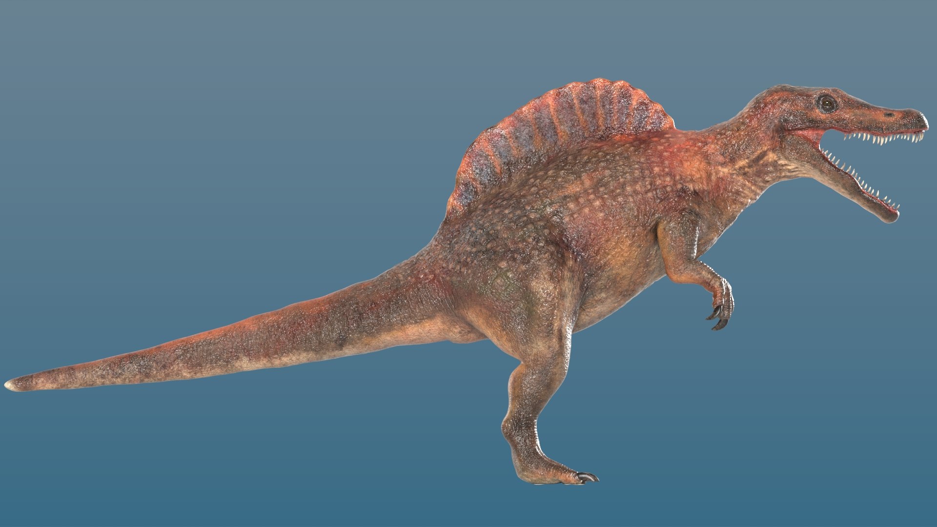 3D Spinosaurus 3D Model - TurboSquid 2120273