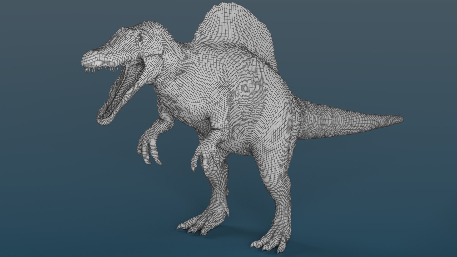3D Spinosaurus 3D Model - TurboSquid 2120273