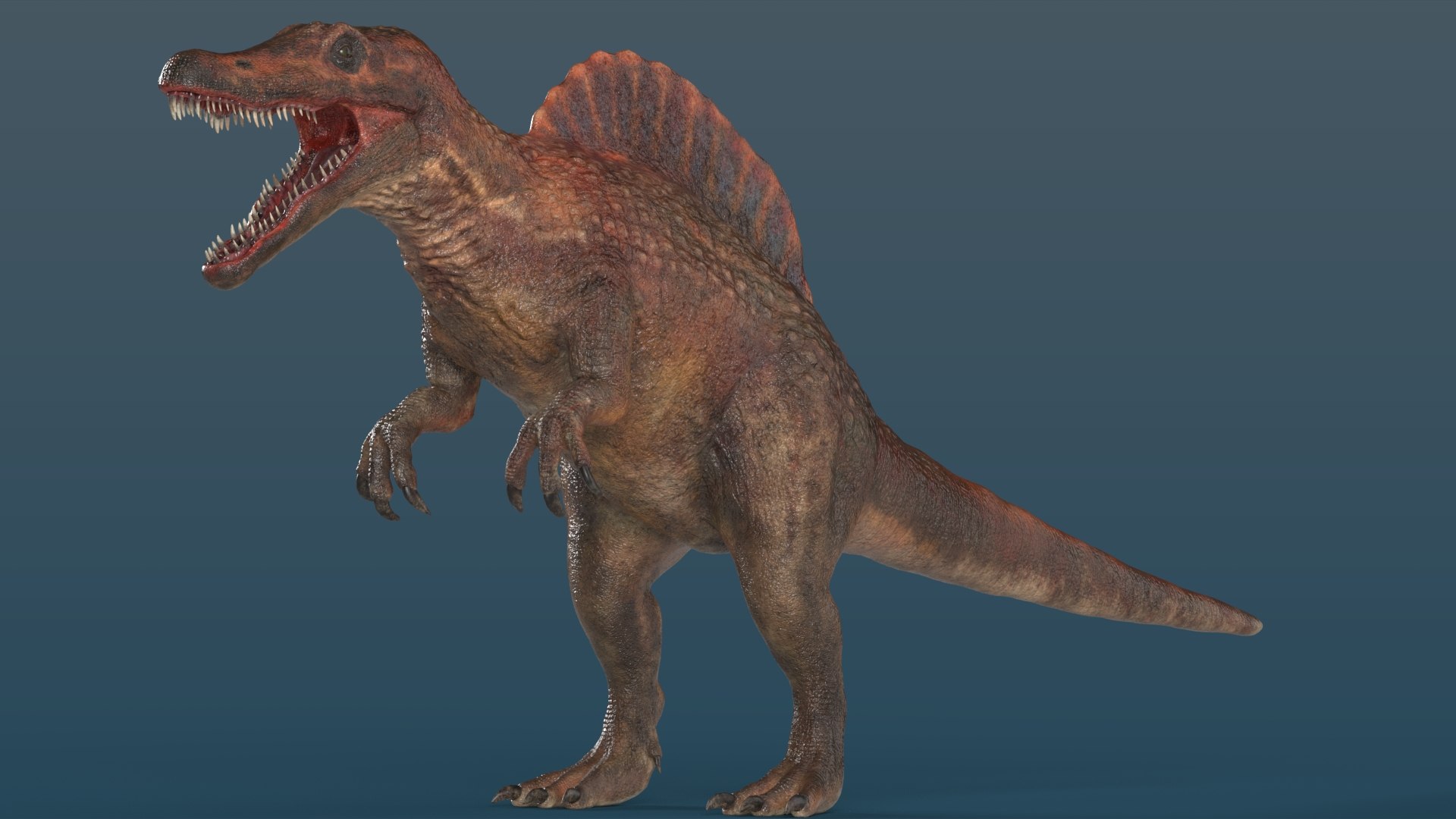 3D Spinosaurus 3D Model - TurboSquid 2120273
