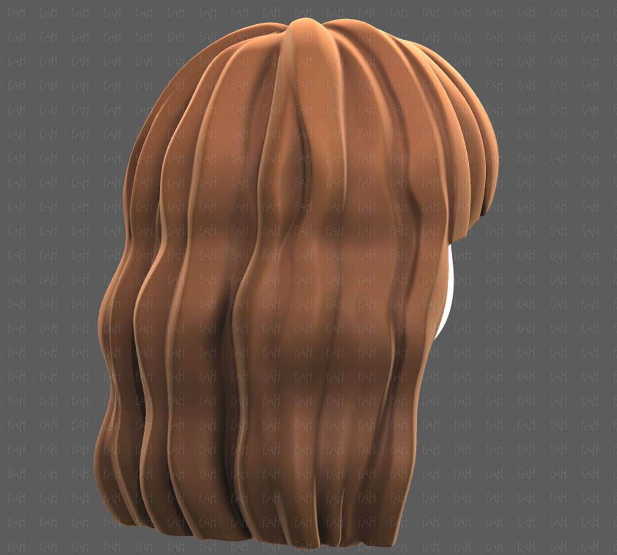 3D Base Hair For Girl V60 - TurboSquid 2165198