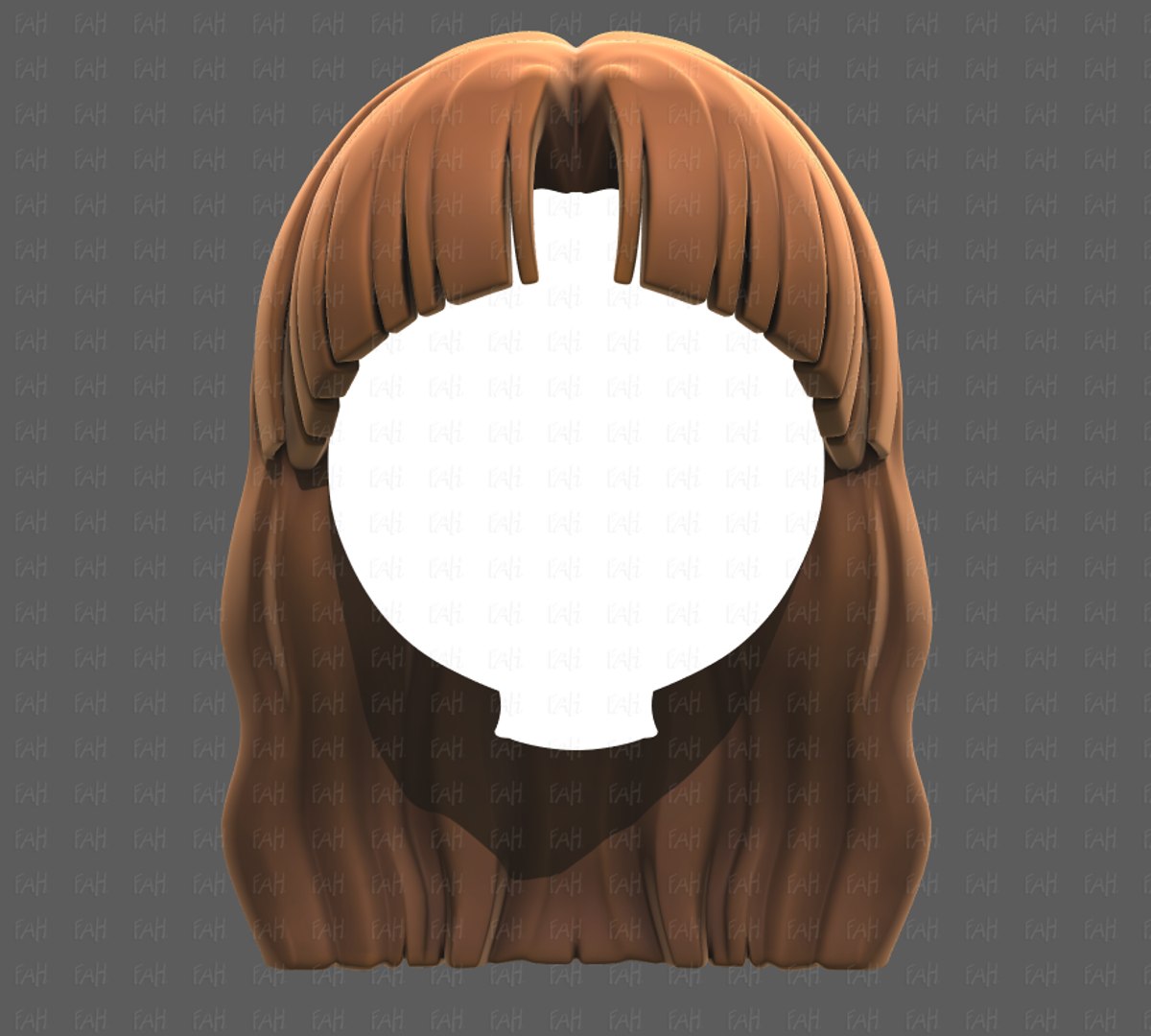 3D Base Hair For Girl V60 - TurboSquid 2165198