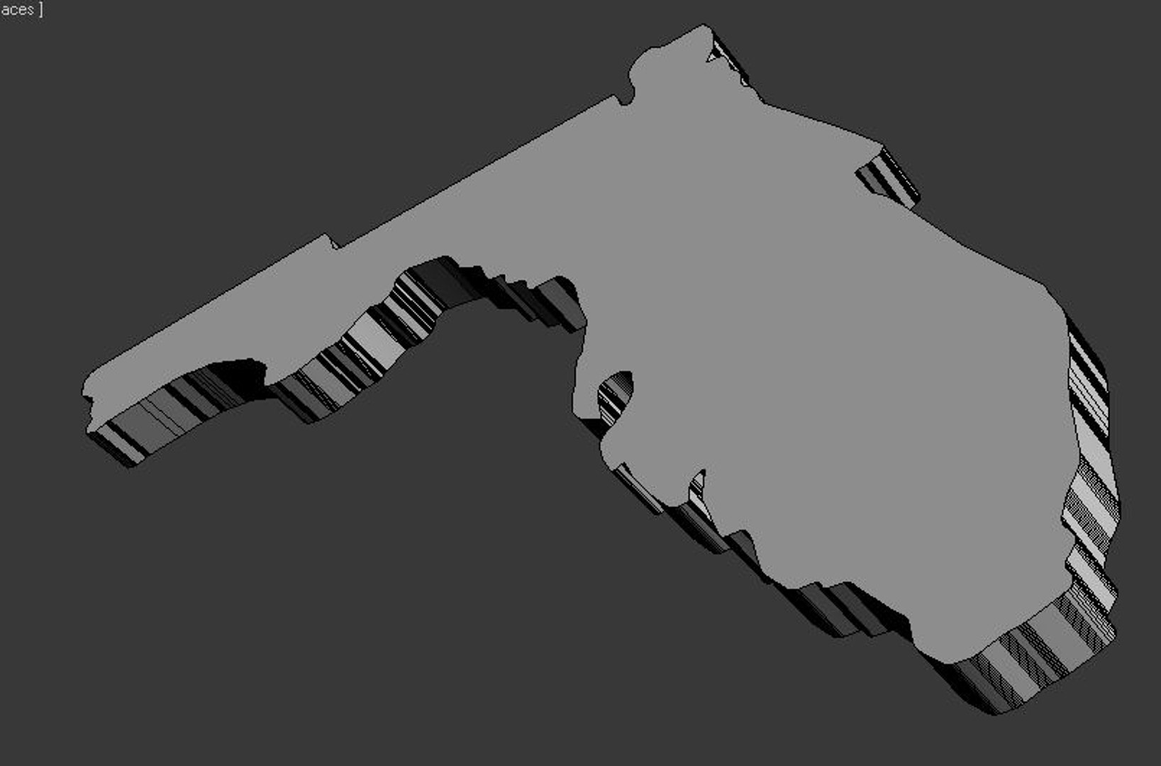 3d Model State Florida