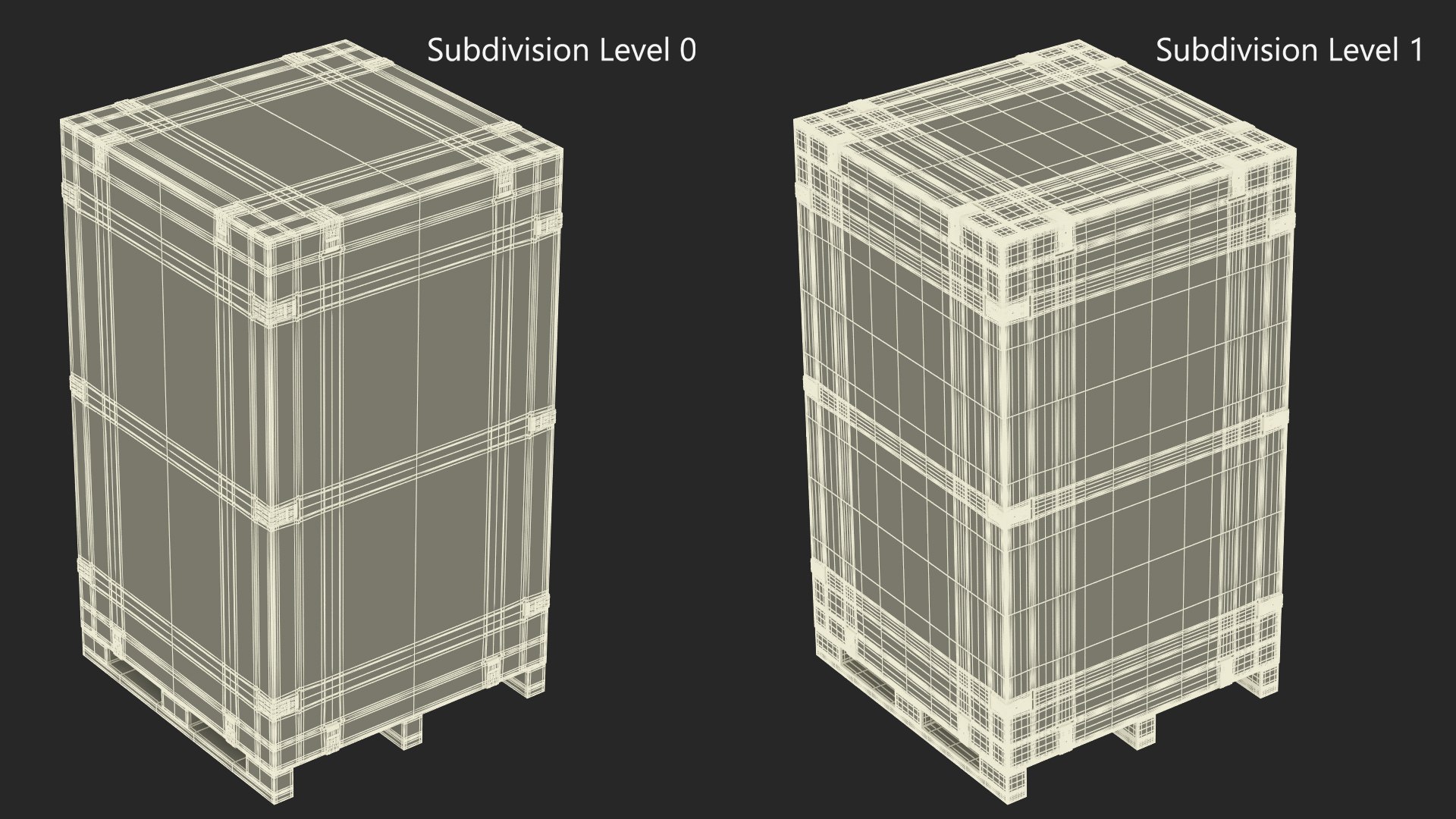 Heavy Duty Shipping Crate 3D model - TurboSquid 2120462