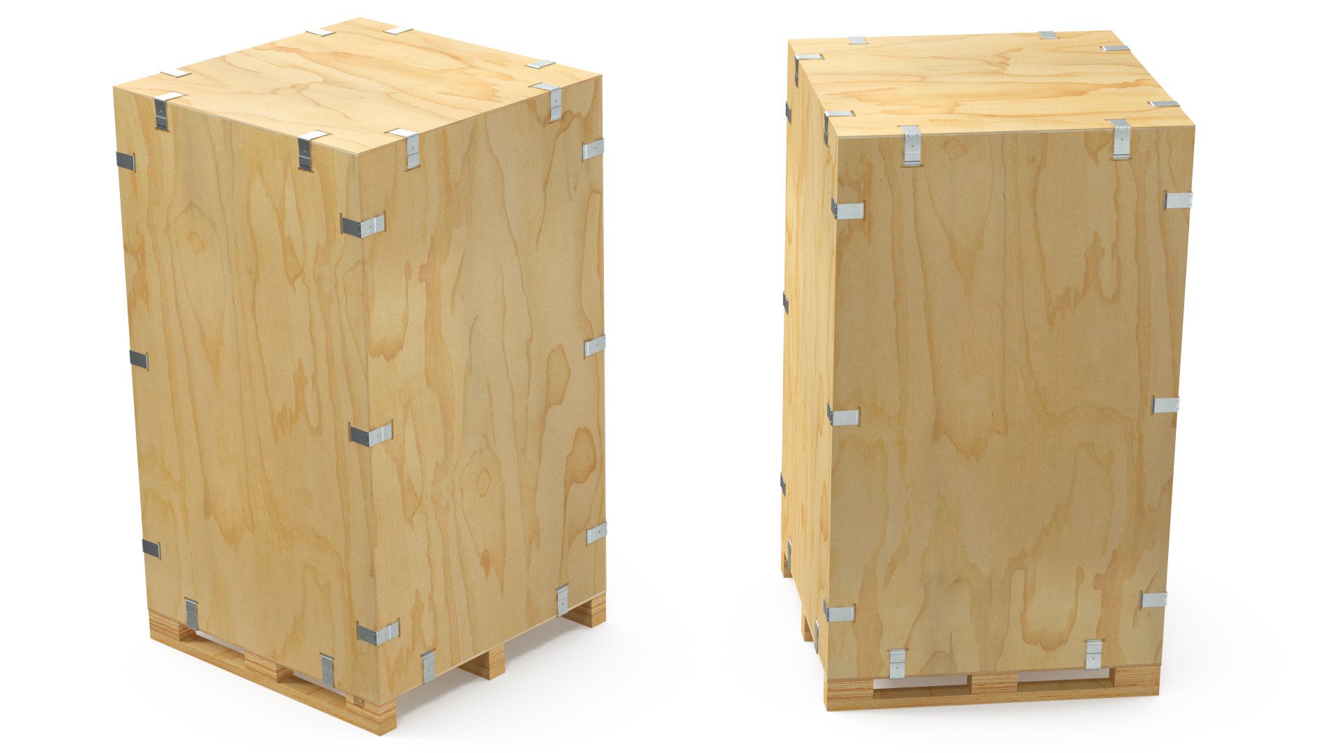 Heavy Duty Shipping Crate 3D model - TurboSquid 2120462
