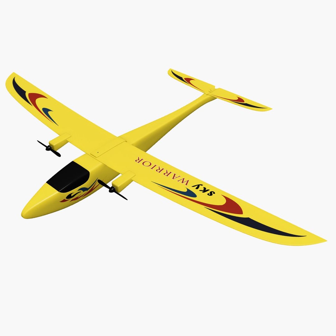 3d toy airplane