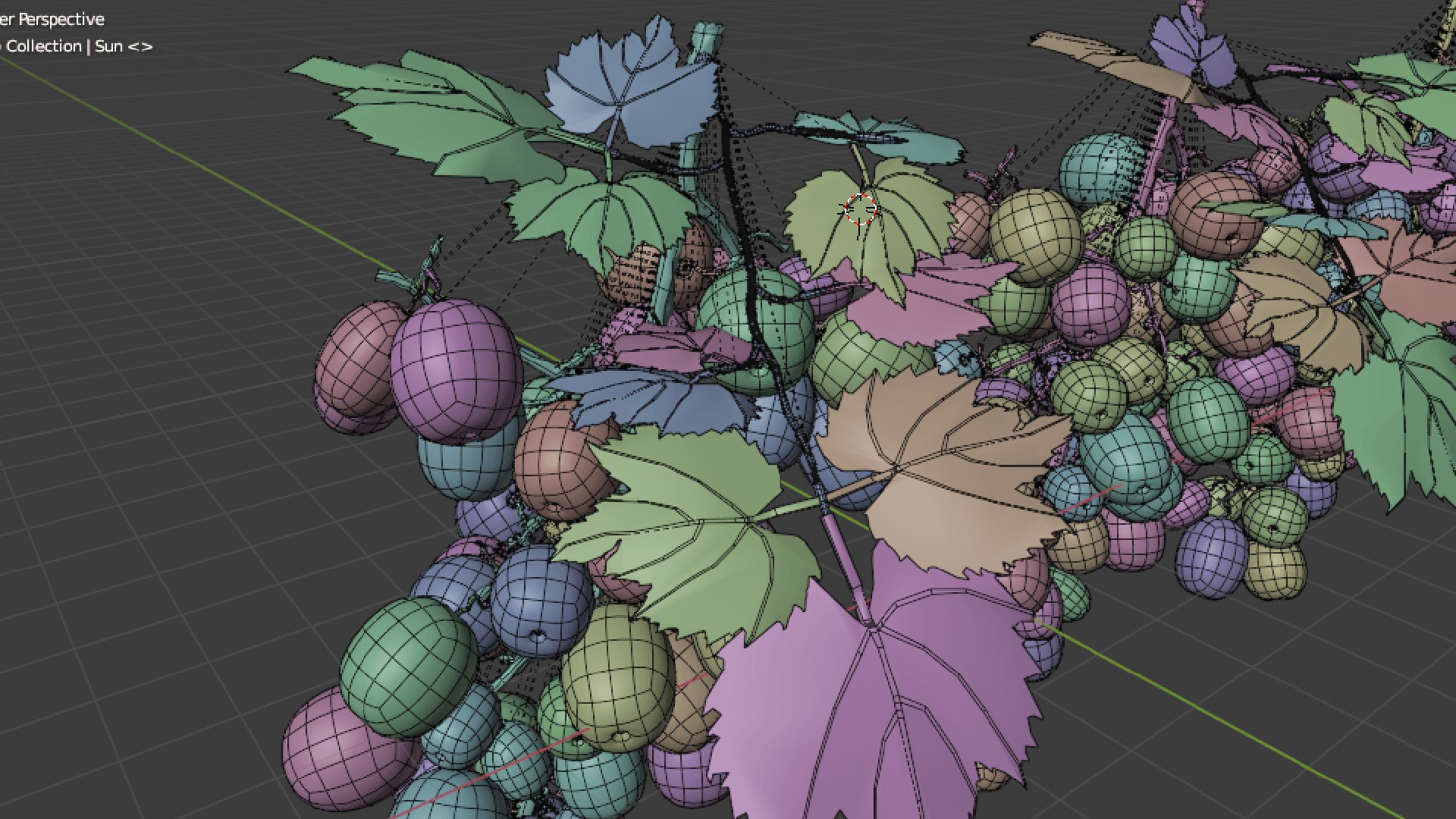 3D GRAPES - TurboSquid 1971760