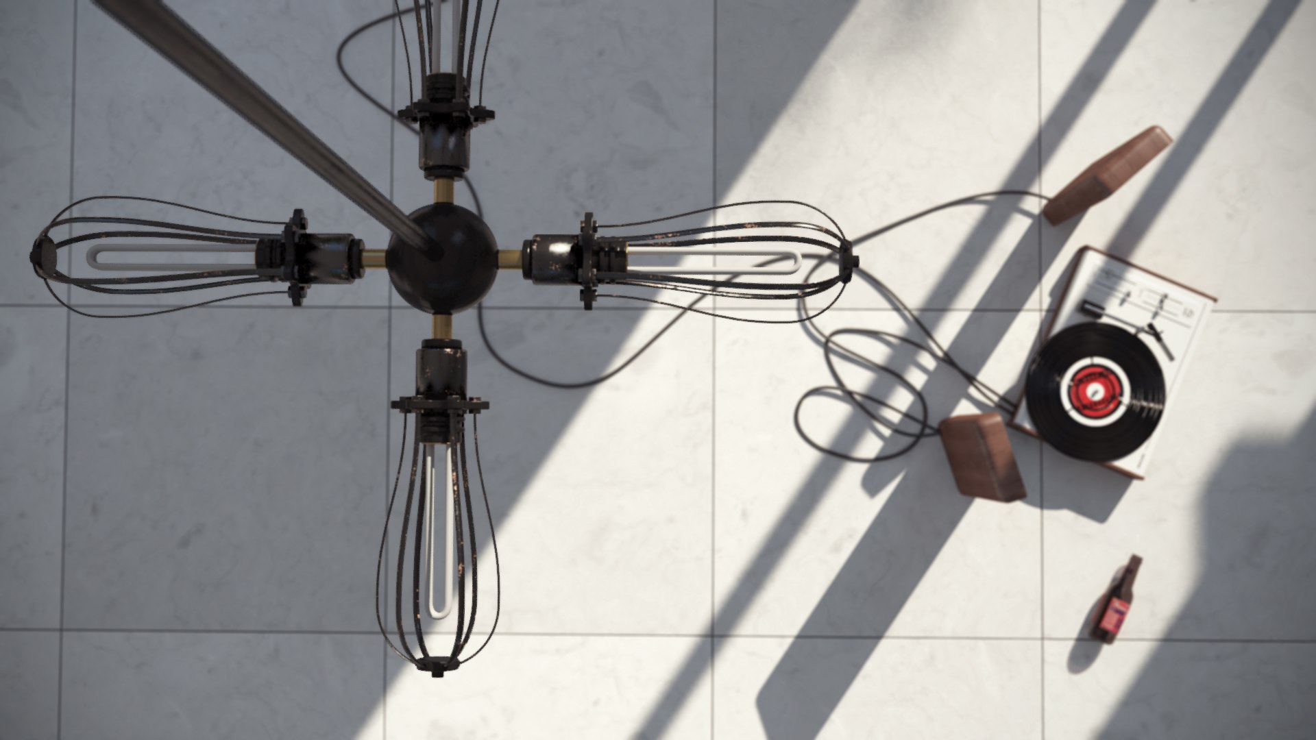 luster light bulb 3d model