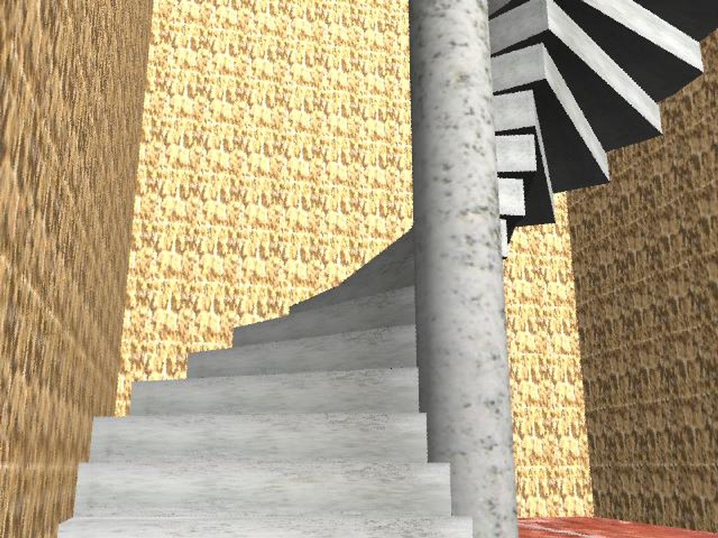 Free Church Tower 3d Model