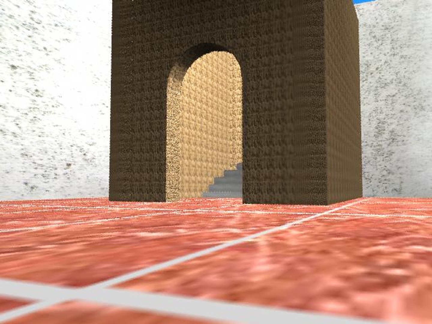 Free Church Tower 3d Model