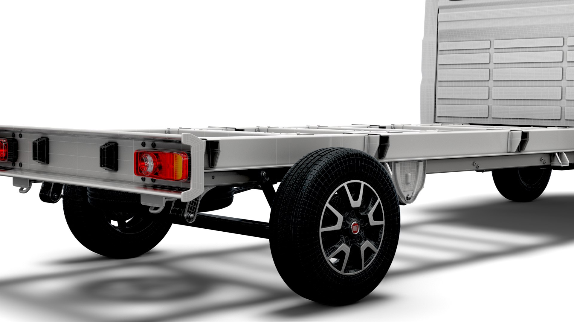 3D Fiat Ducato Chassis Truck Single Cab 4300WB 2022 - TurboSquid 1843933