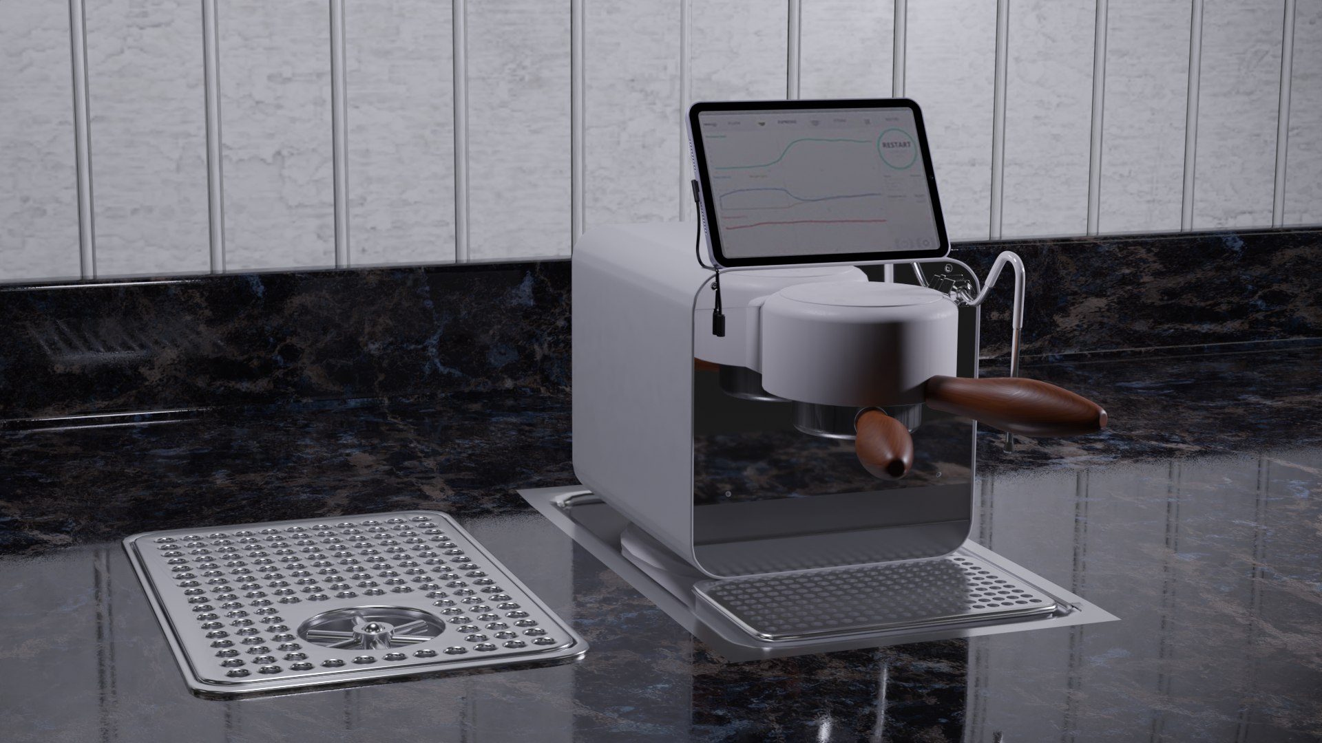 Espresso Machine 3D Model - TurboSquid 1964930