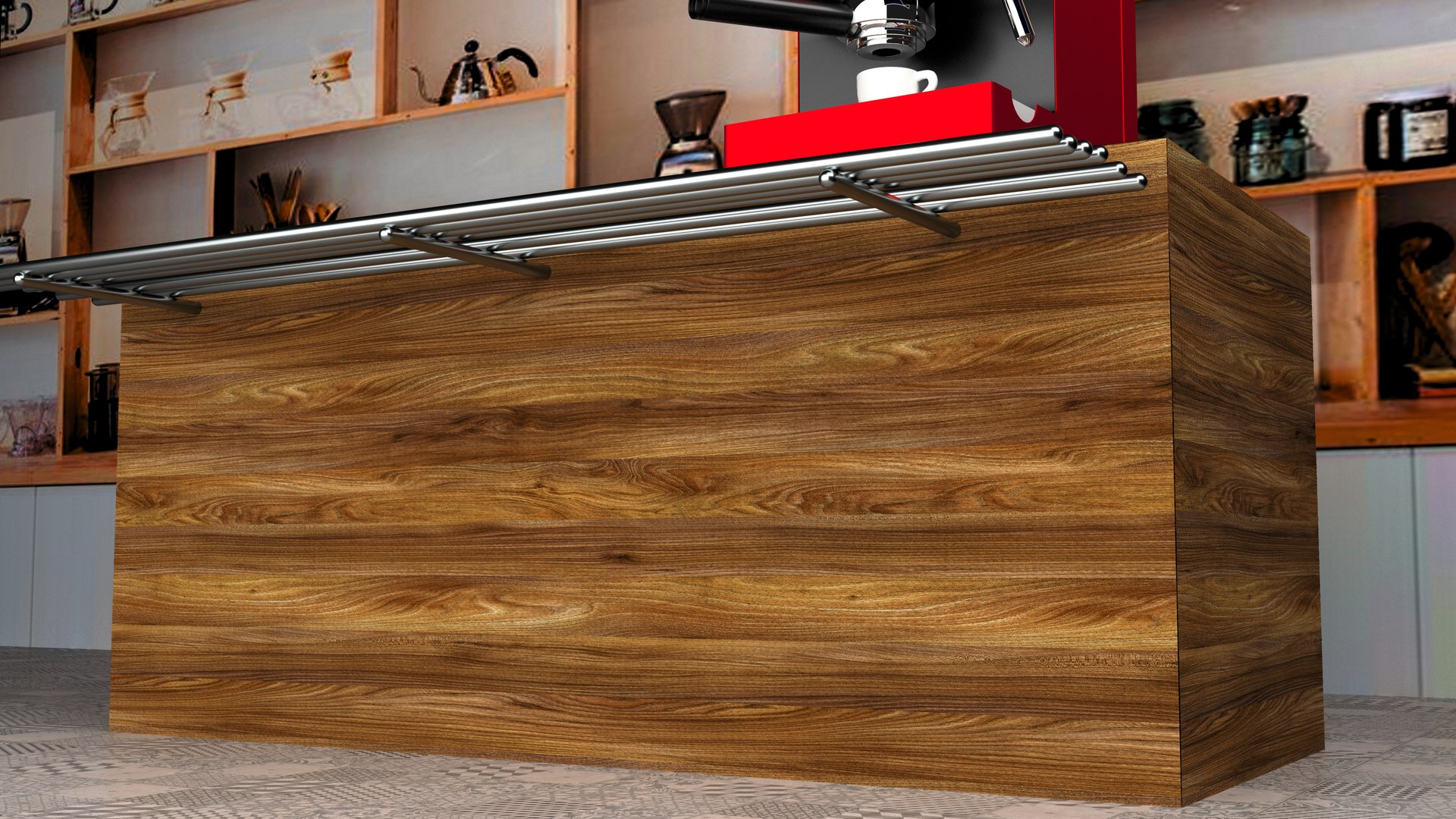 3D Model Coffee Unit 8K - TurboSquid 2210988