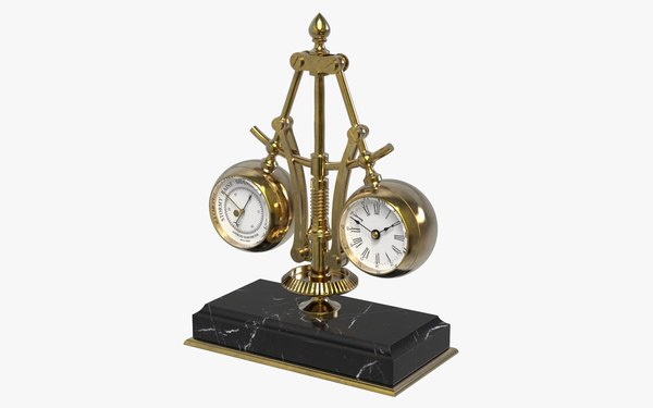 3D Antique Table Clocks Set model - TurboSquid 1981918