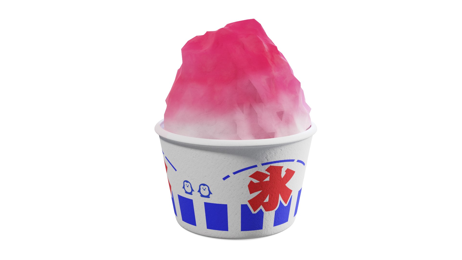 Shaved Ice Japanese 3D Model - TurboSquid 1770085