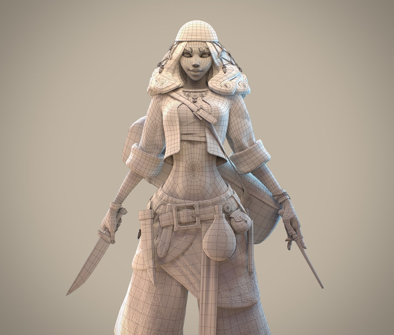 3D Anoum Anim Rig Model - TurboSquid 2188515