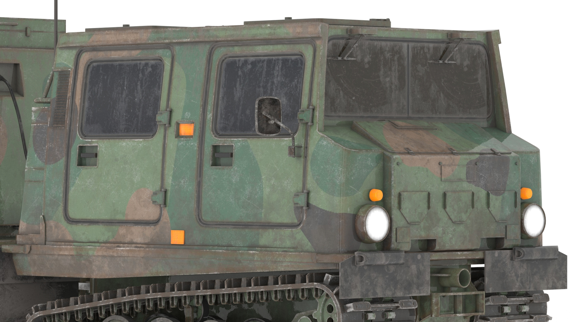Bandvagn 206 Low Poly 3D - TurboSquid 1796248