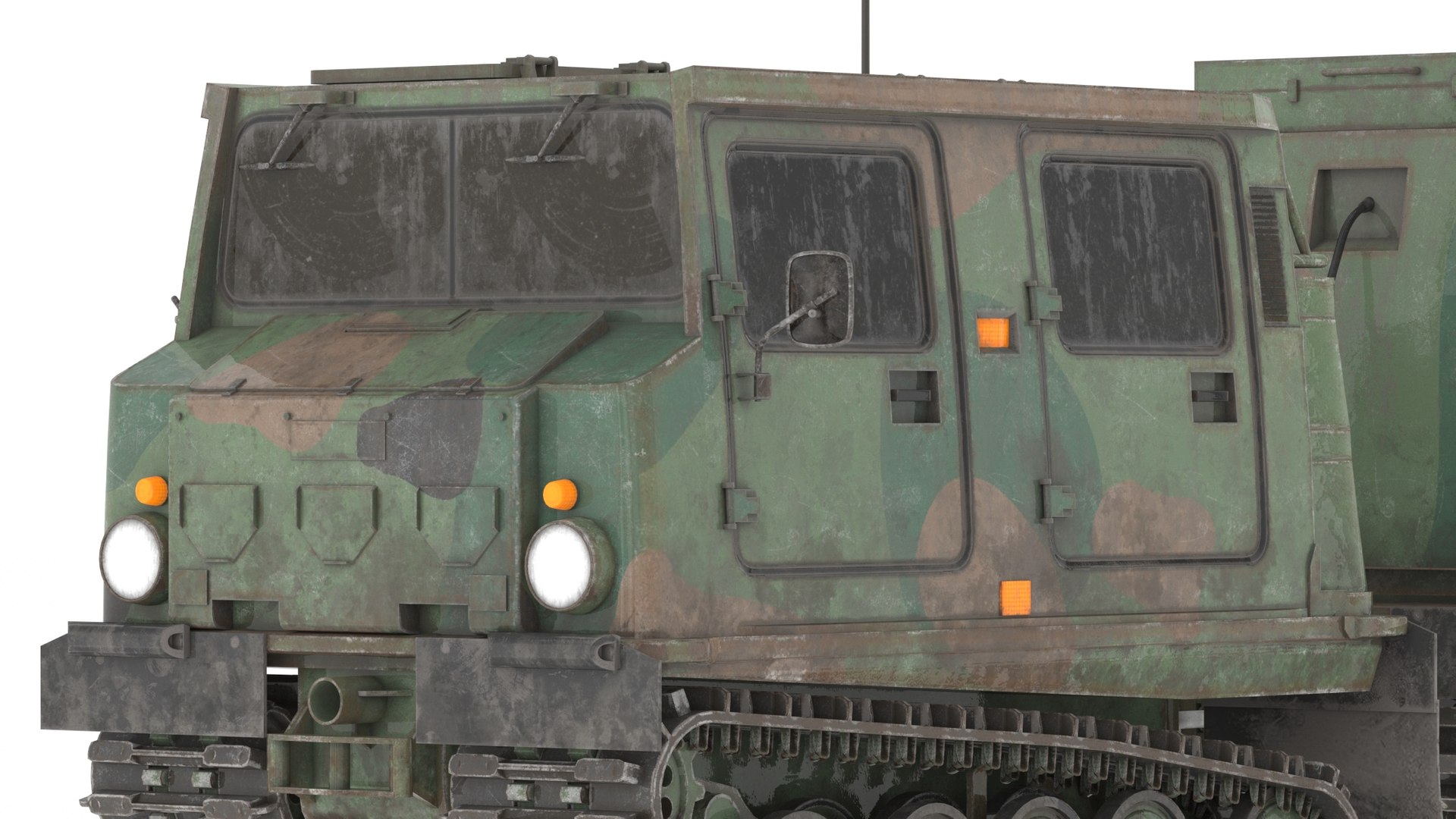 Bandvagn 206 Low Poly 3D - TurboSquid 1796248