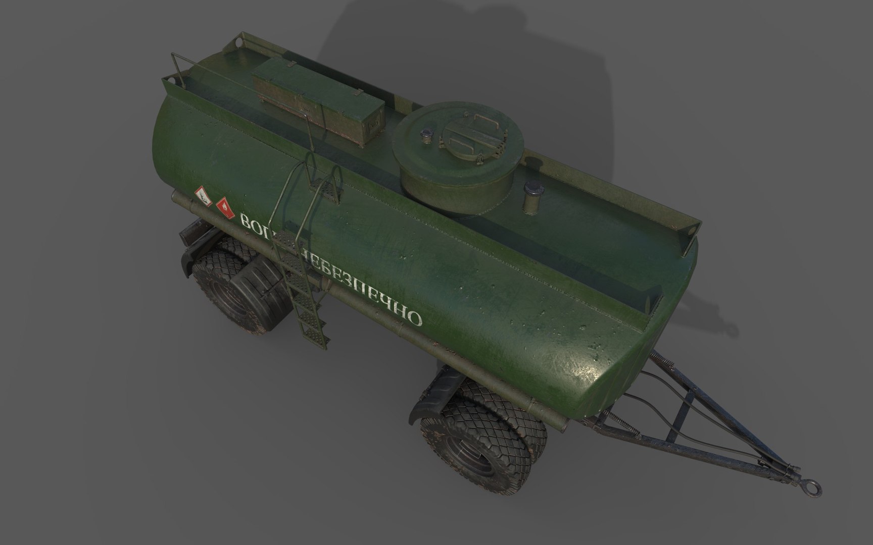Fuel Trailer 3D - TurboSquid 2022044