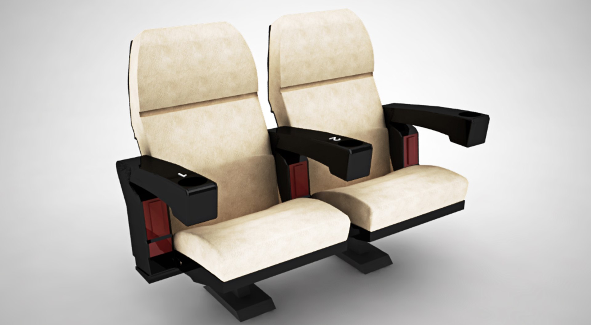 3d Model Chairs Hall