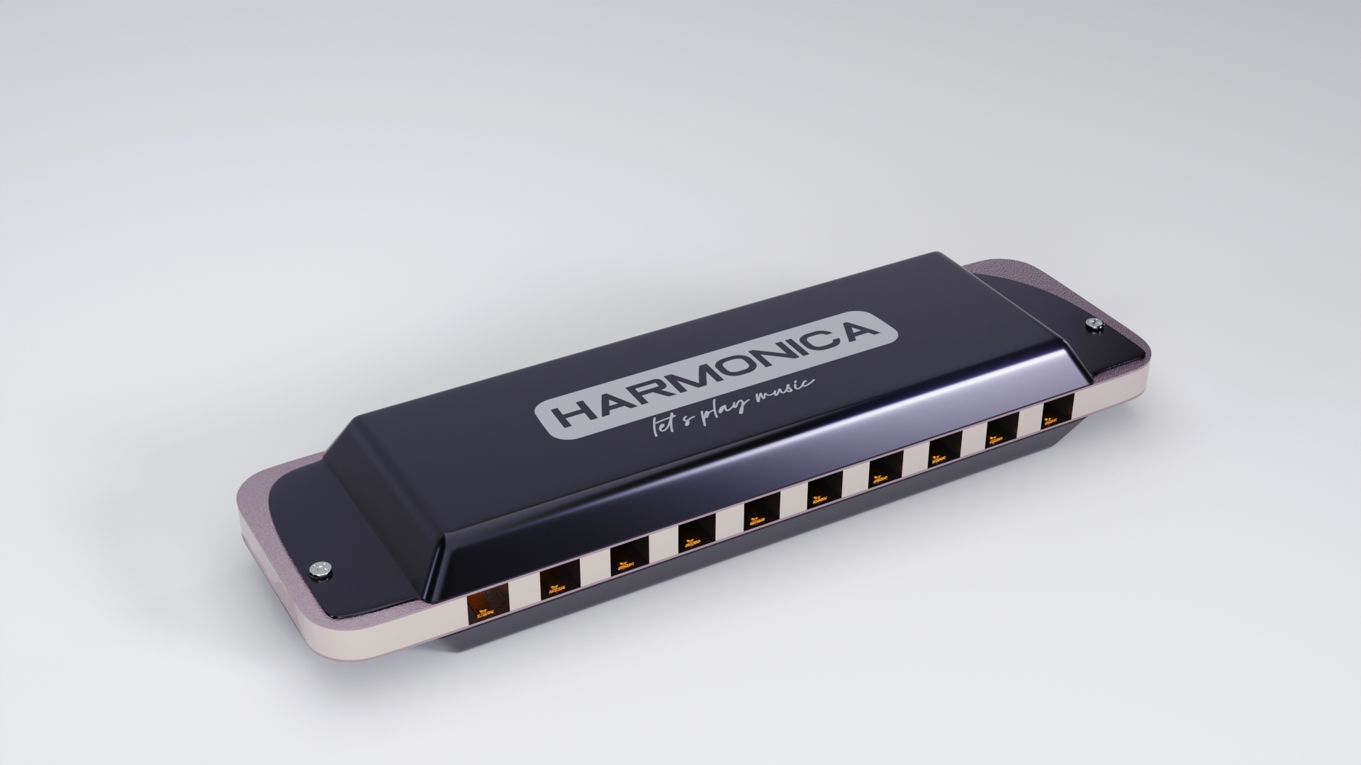 Harmonica 3d Model 3D Model - TurboSquid 2038509