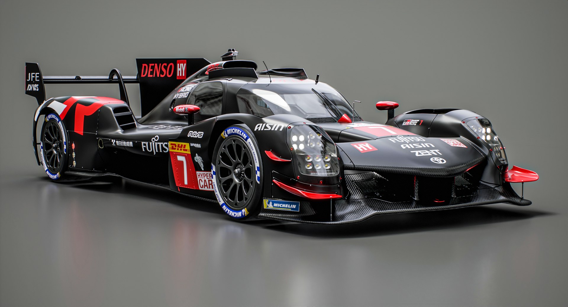 Toyota GR010 2024 Hybrid WEC LMH Hypercar Model - TurboSquid 2267011