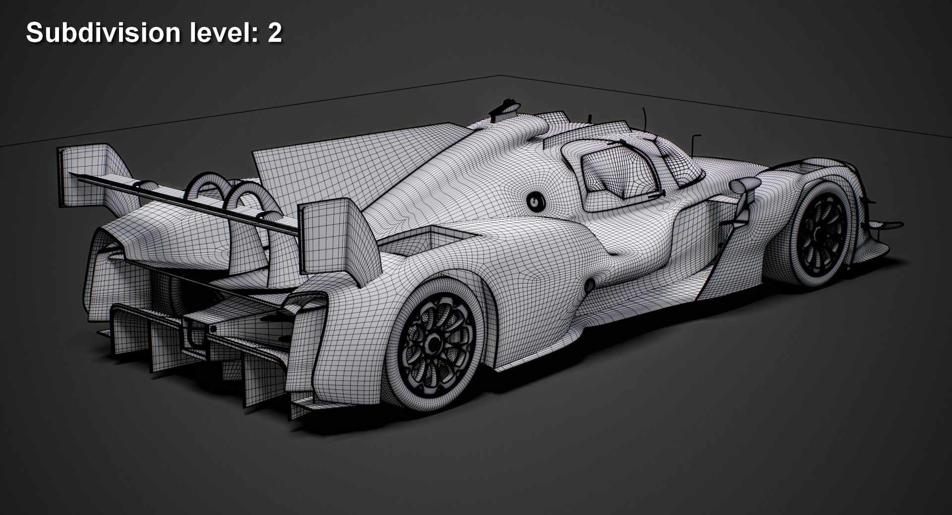 Toyota GR010 2024 Hybrid WEC LMH Hypercar Model - TurboSquid 2267011