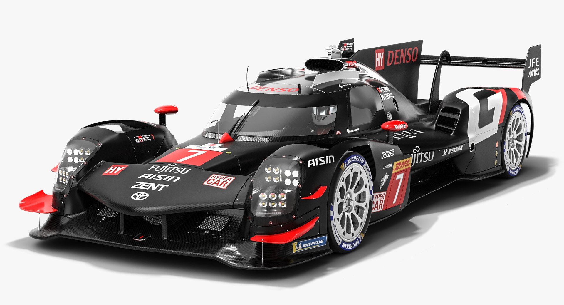 Toyota GR010 2024 Hybrid WEC LMH Hypercar Model - TurboSquid 2267011