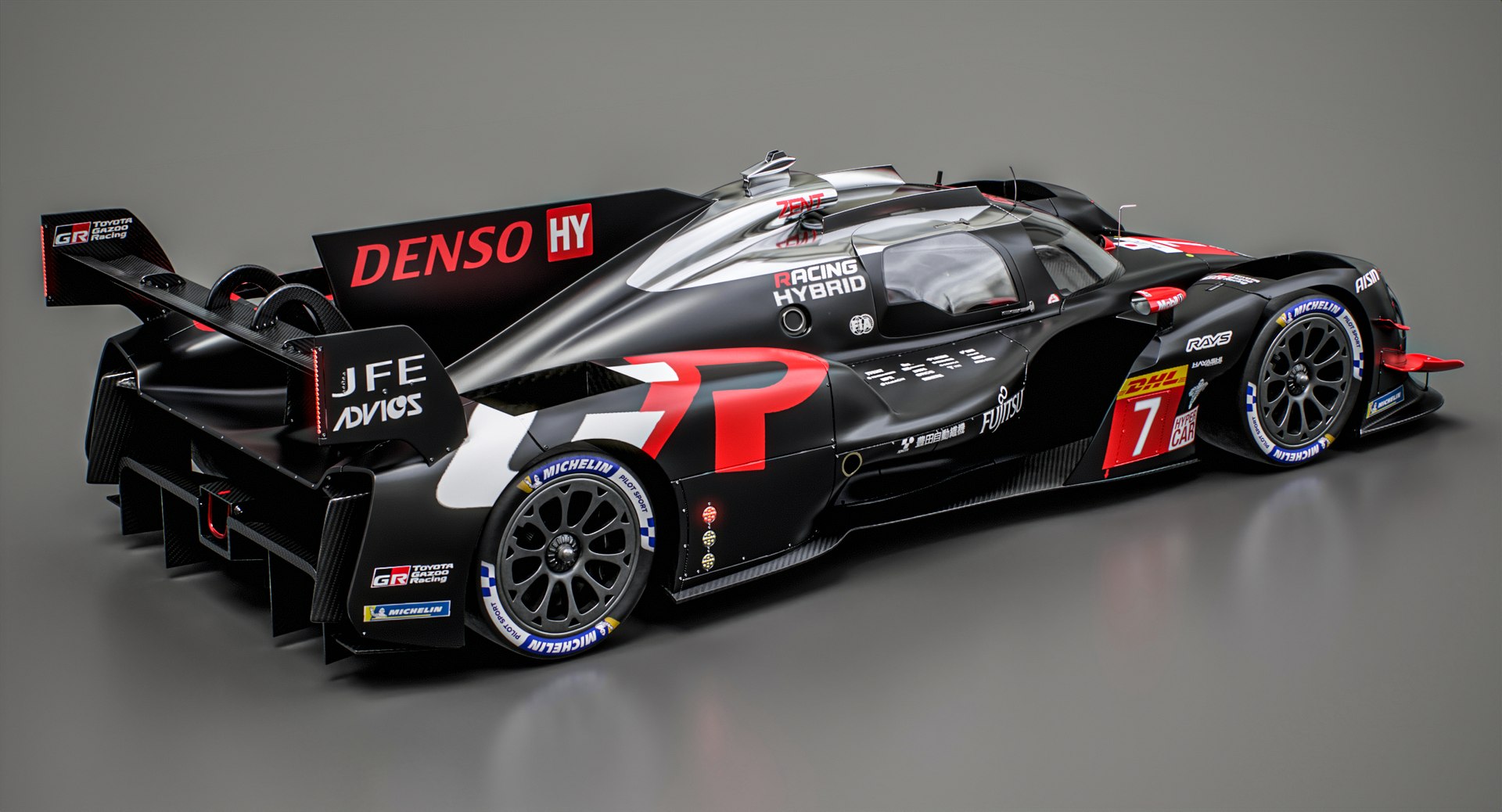 Toyota GR010 2024 Hybrid WEC LMH Hypercar Model - TurboSquid 2267011