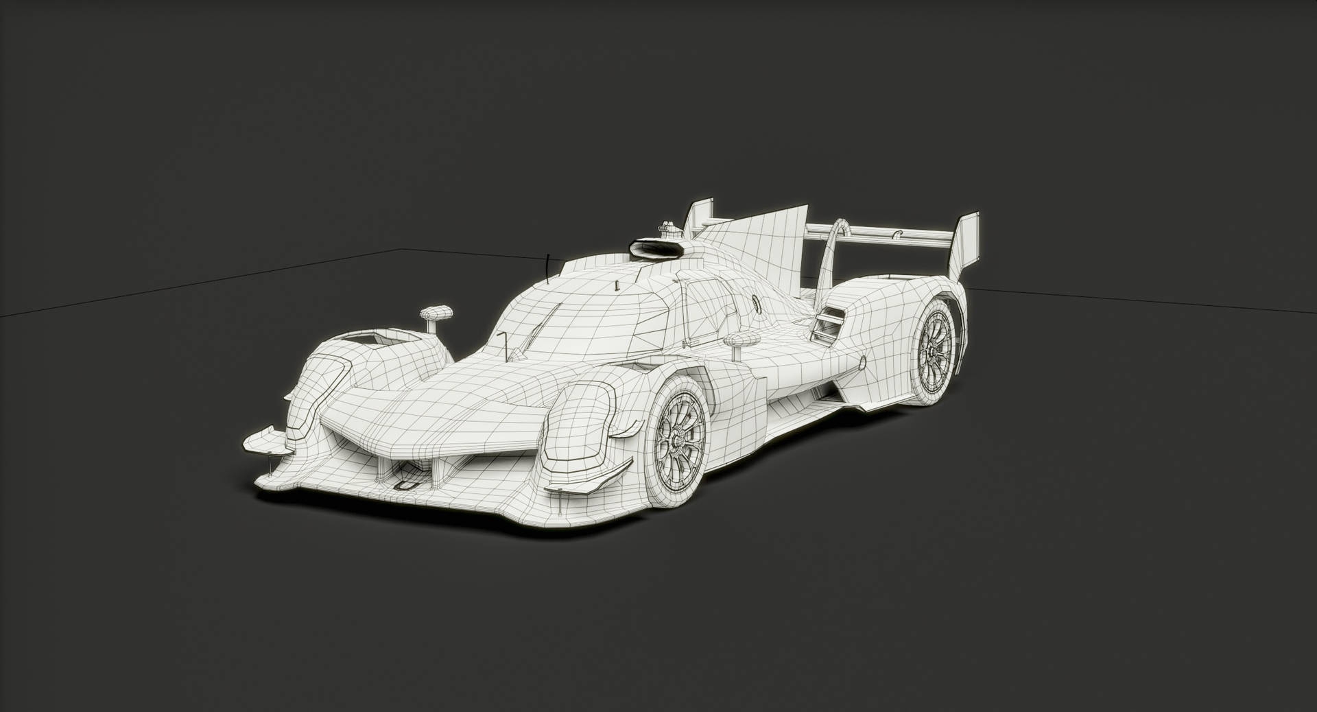 Toyota GR010 2024 Hybrid WEC LMH Hypercar Model - TurboSquid 2267011