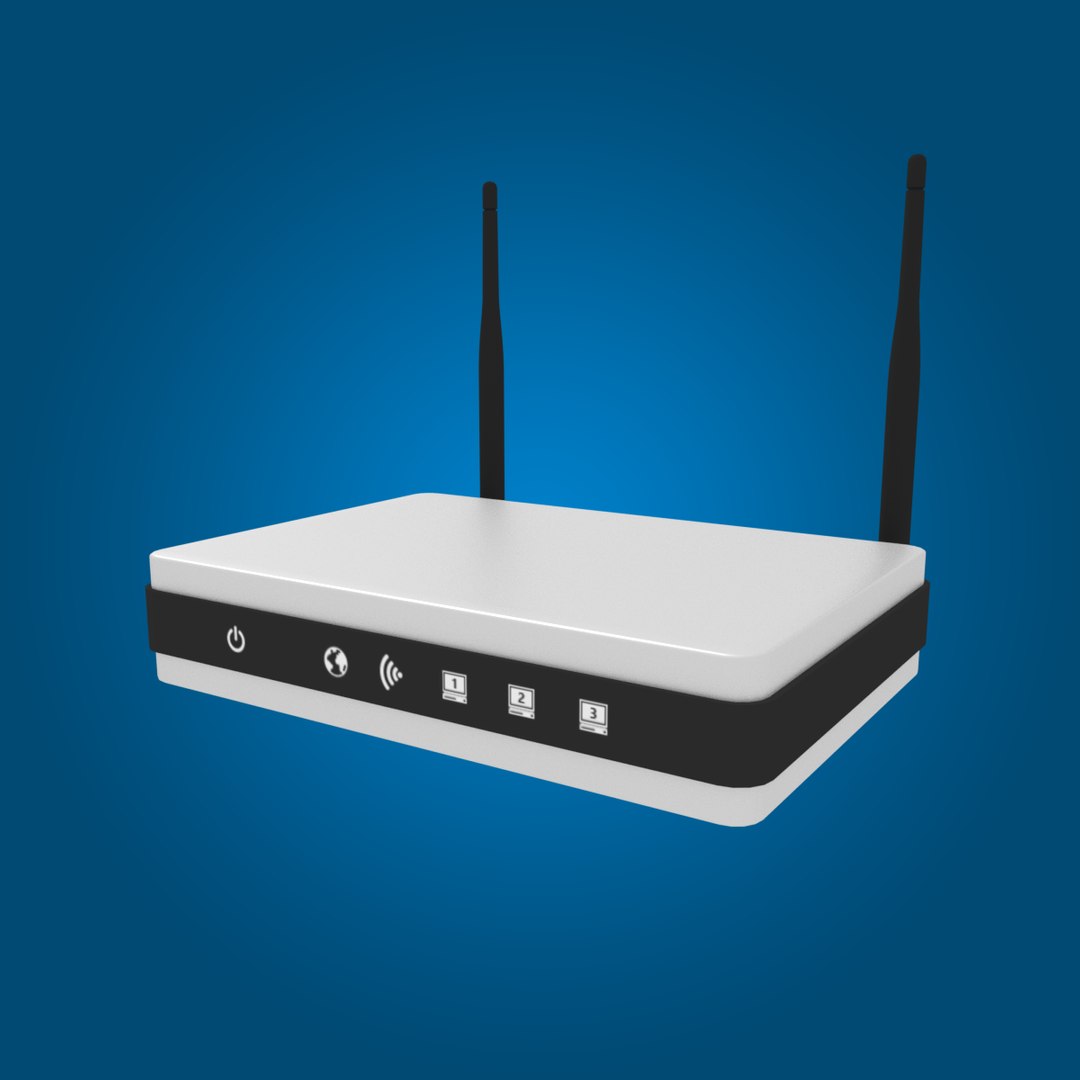 3D Model Wi-fi Router - TurboSquid 1189662