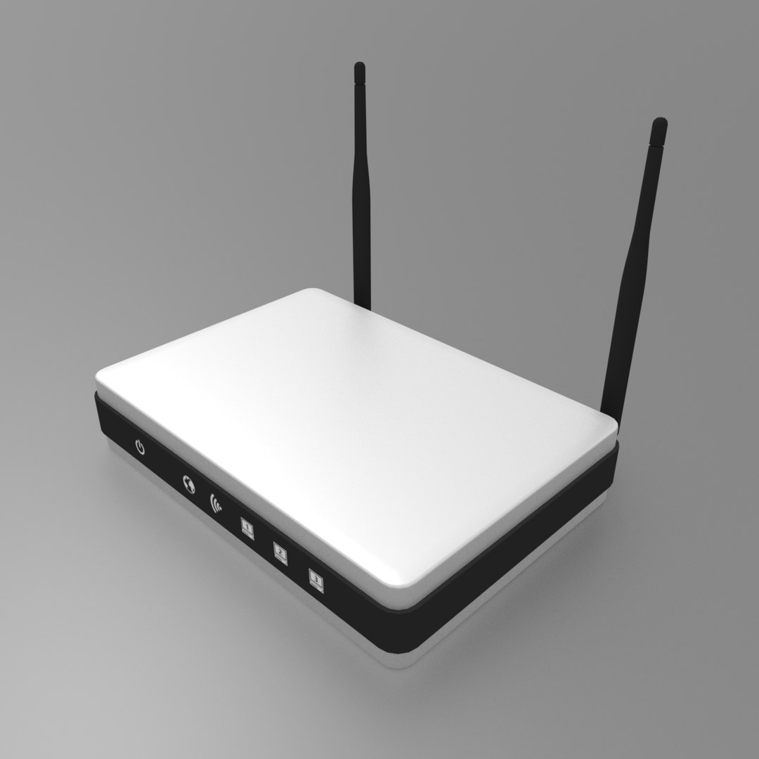 3D Model Wi-fi Router - TurboSquid 1189662