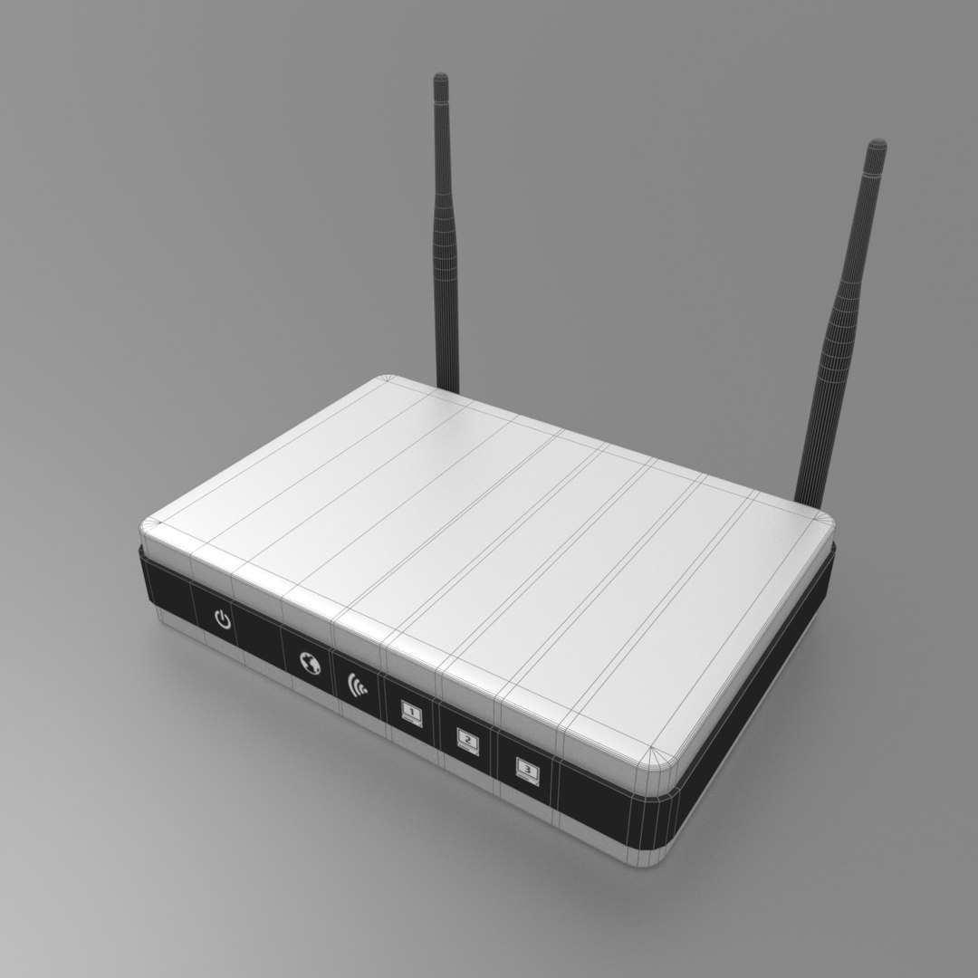 3D Model Wi-fi Router - TurboSquid 1189662