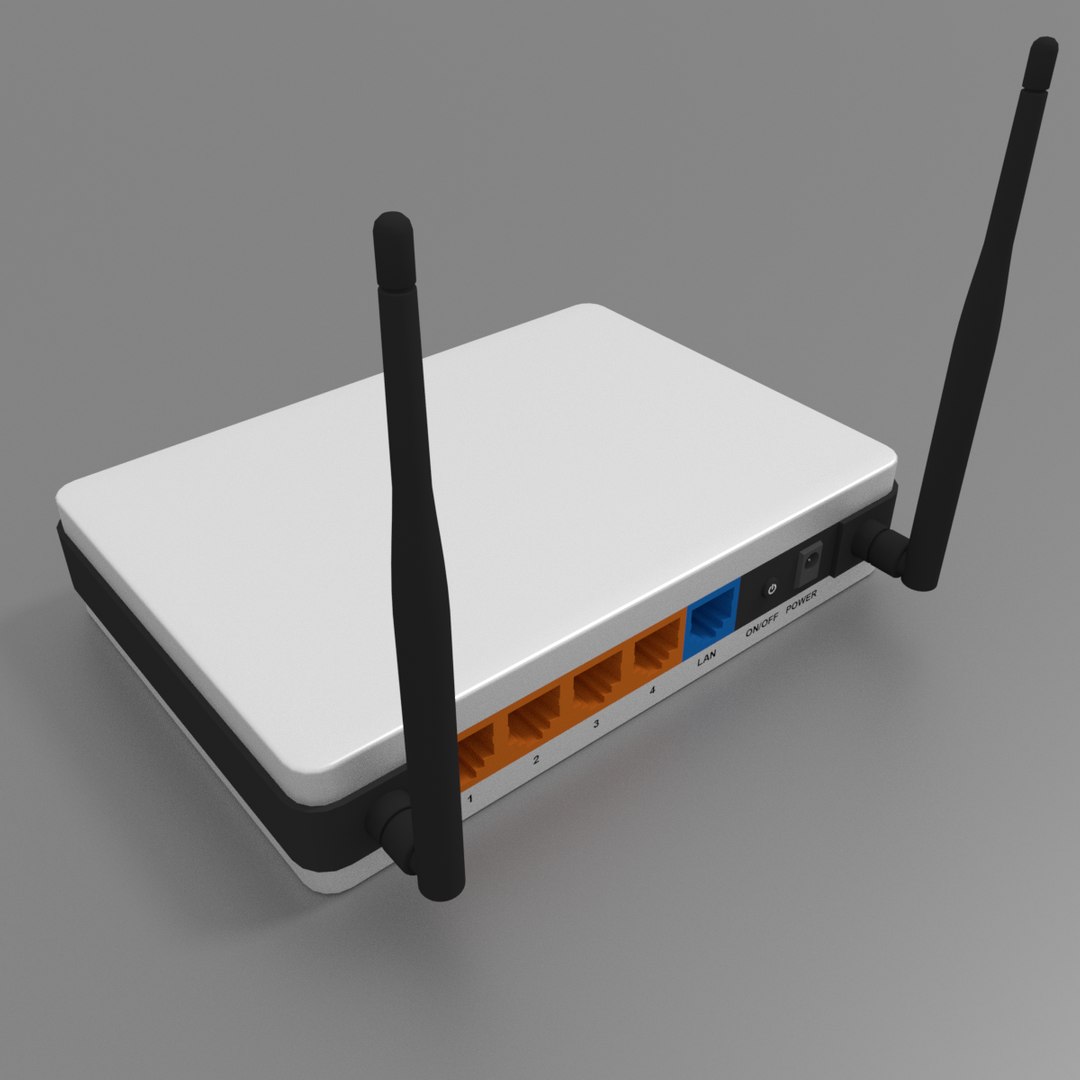 3D Model Wi-fi Router - TurboSquid 1189662