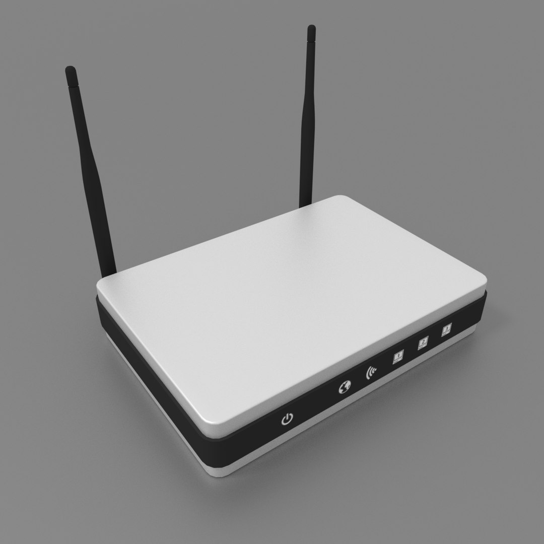 3D Model Wi-fi Router - TurboSquid 1189662