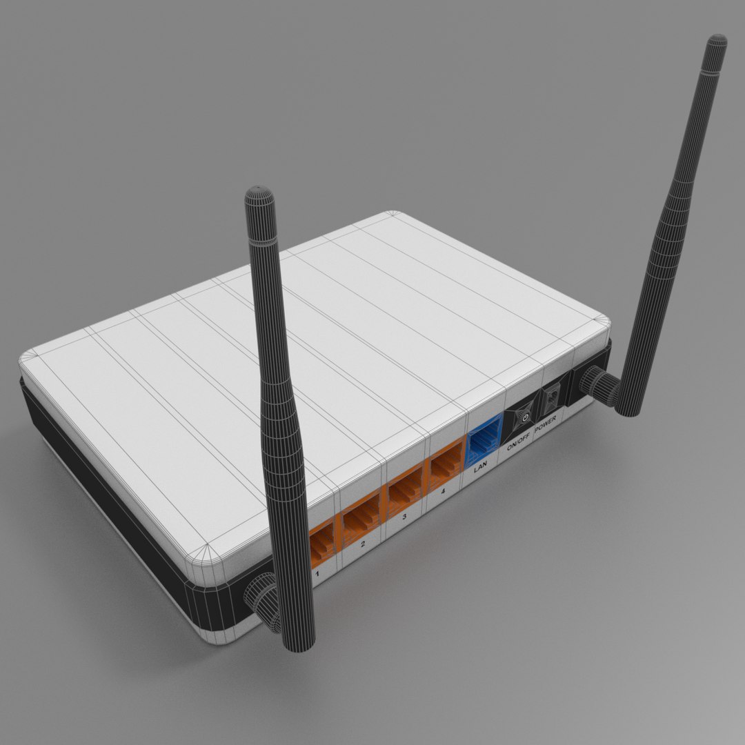 3D Model Wi-fi Router - TurboSquid 1189662